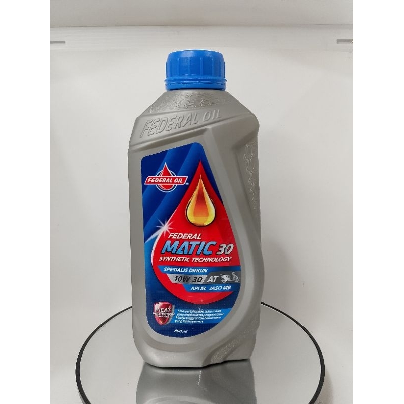 Jual OLI MESIN FEDERAL MATIC SILVER 0,8 L PELUMAS MESIN BEAT , VARIO ...