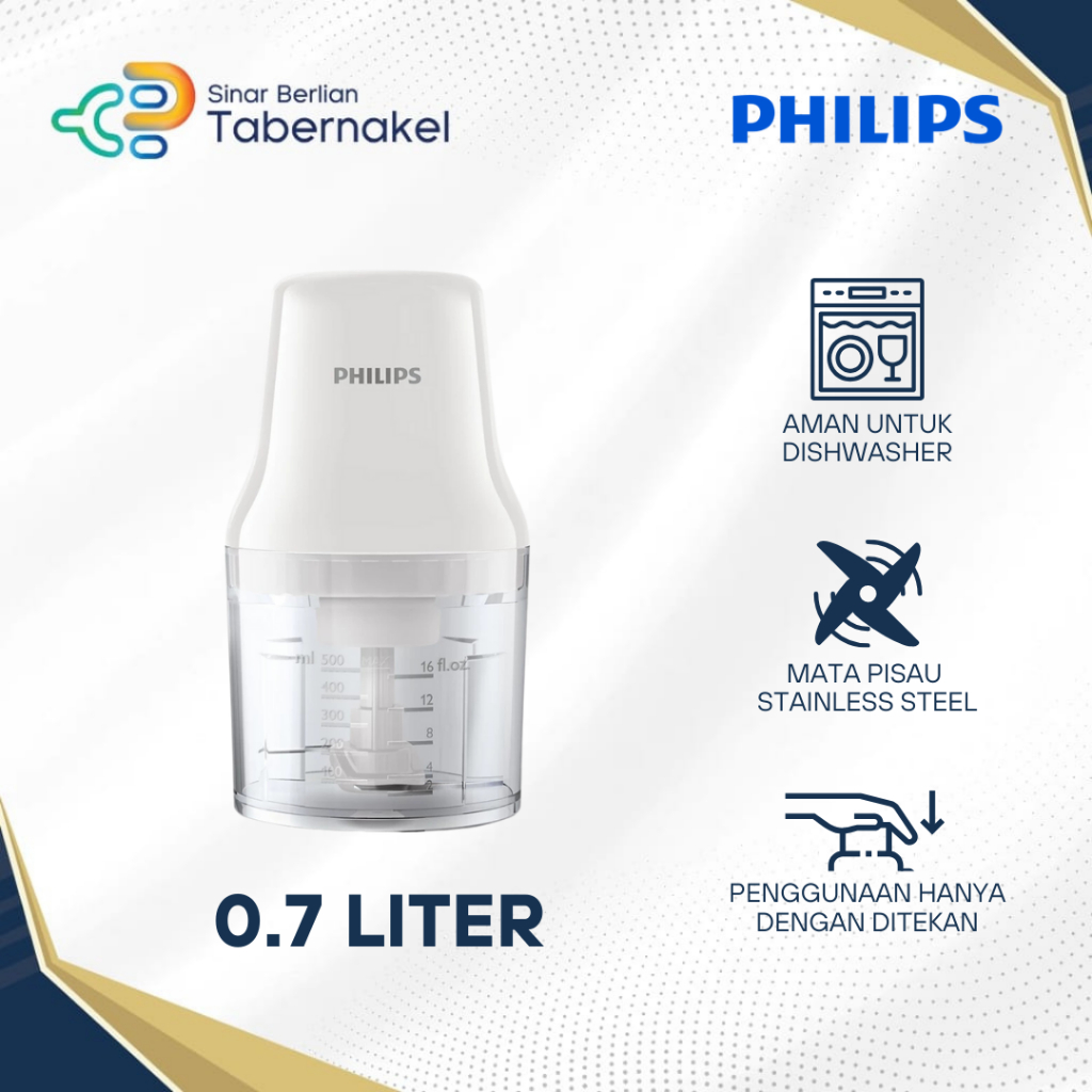Jual Chopper Philips 0.7 Liter - Hr1393/00 - Chopper - Serbaguna ...