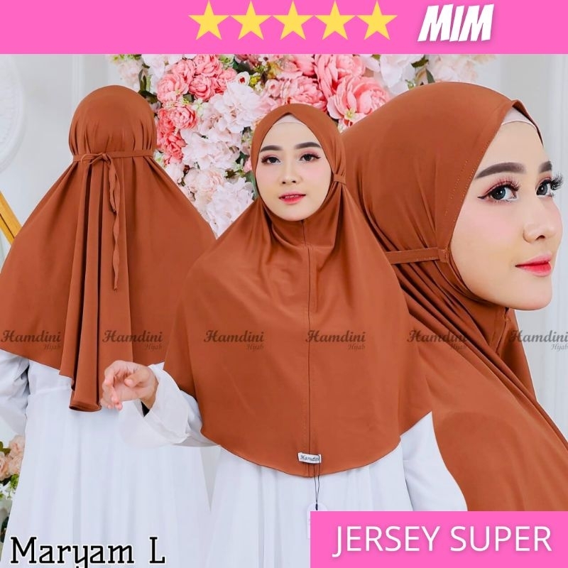 Jual BERGO MARYAM ukuran L, bahan JERSEY SUPER PREMIUM (MIM OFFICIAL - KOTA KUPANG) | Shopee ...