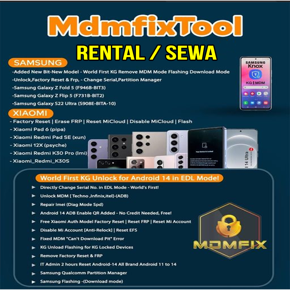 Jual RENTAL MDM FIX TOOL | Shopee Indonesia