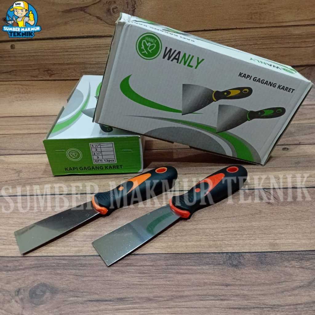 Jual Kapi Kape Scraper Pisau Dempul Gagang Karet Fiber Murah 1,5" 1,5 ...