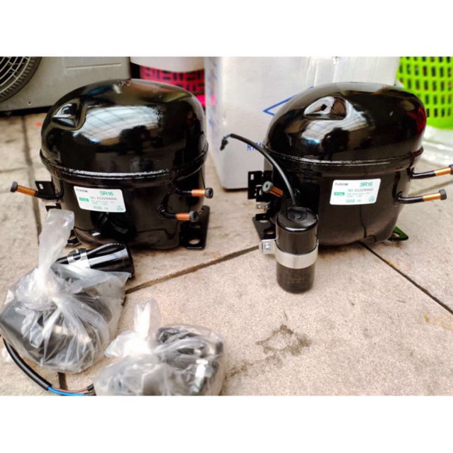 Jual KOMPRESOR FUJI SR16 | COMPRESSOR KULKAS FREEZER 1/2PK R134 FUJI ...