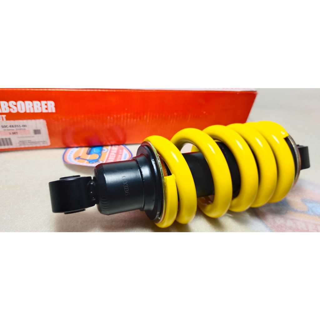 Jual ShockBreaker Jupiter Mx New Old Sok Beker Kuning 50C Jupiter MX New Old Kualitas Original ...