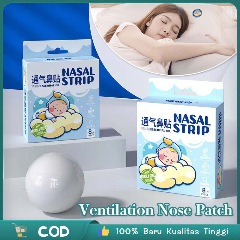 Jual 8pcs Nose Patch Flu Patch Hidung Tersumbat Sticker Hidung ...