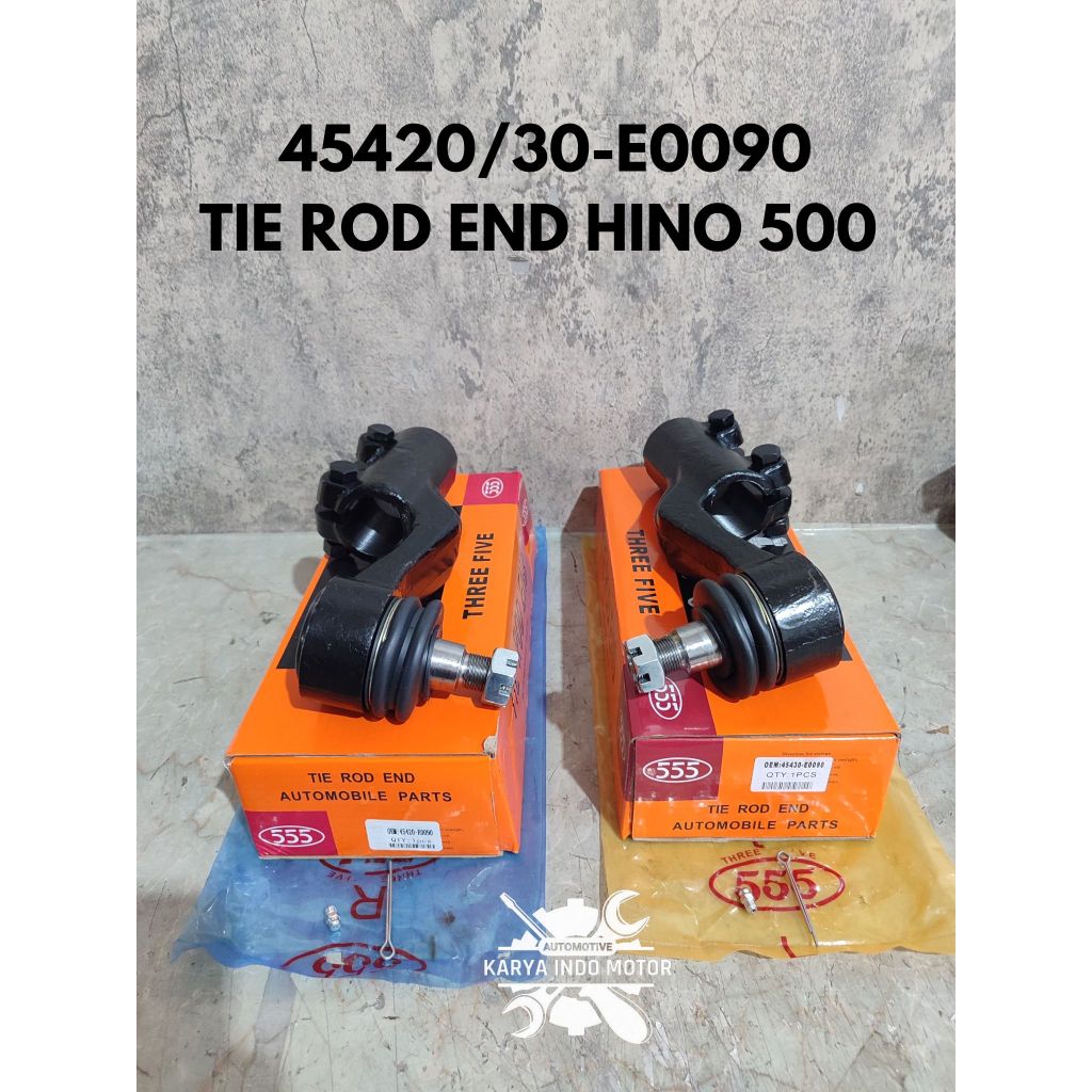 Jual TIE ROD END HINO 500 SET KANAN KIRI 45420-E0090/45430-E0090 ...