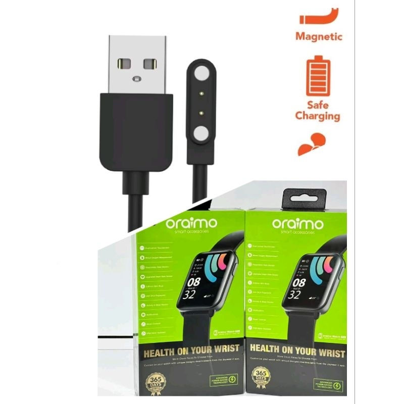 Jual kabel jam oraimo smartwatch OSW-16 OWS 16P OSW-18 OSW-32 OSW-20 ...