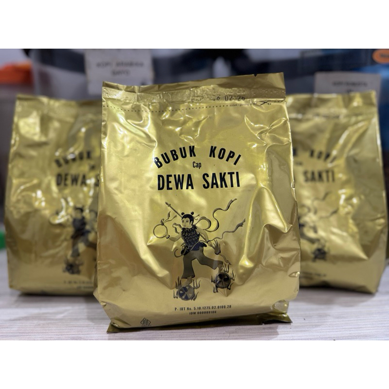 Jual [ KEMASAN BARU ] Bubuk Kopi Asli Cap Dewa Sakti 500gram | Shopee ...