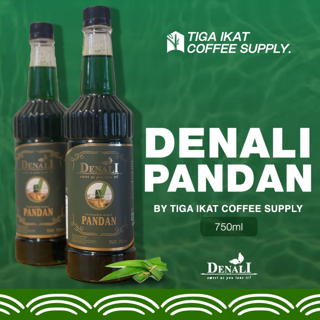 Jual Denali Sirup Pandan - Coffee Syrup Flavour Pandan - 750 ml ...