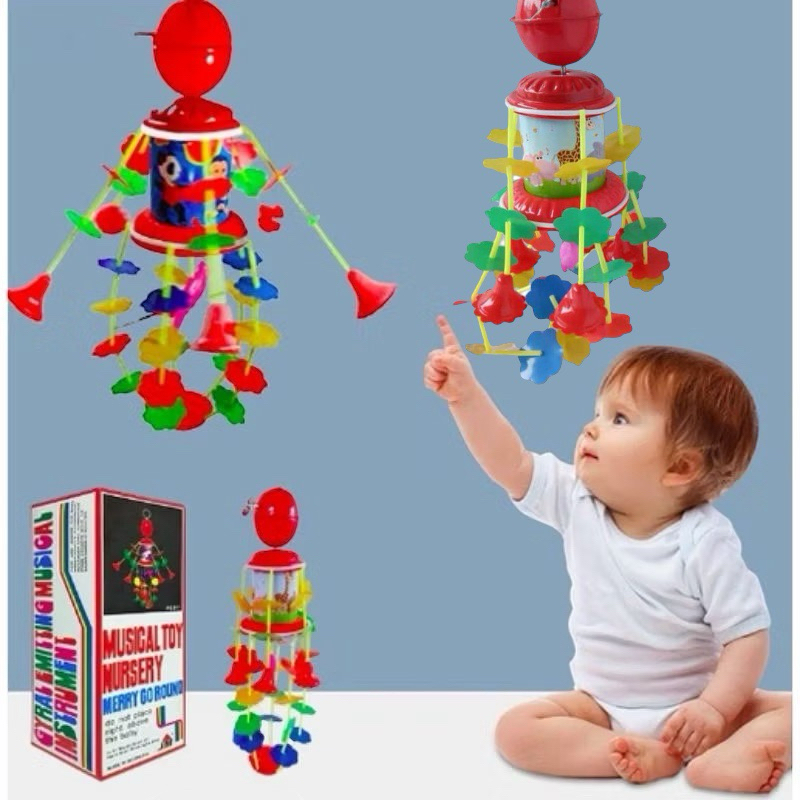 Jual MERRY GO ROUND MUSICAL BAYI MAINAN ANAK BABY BAYI KERINCINGAN ...