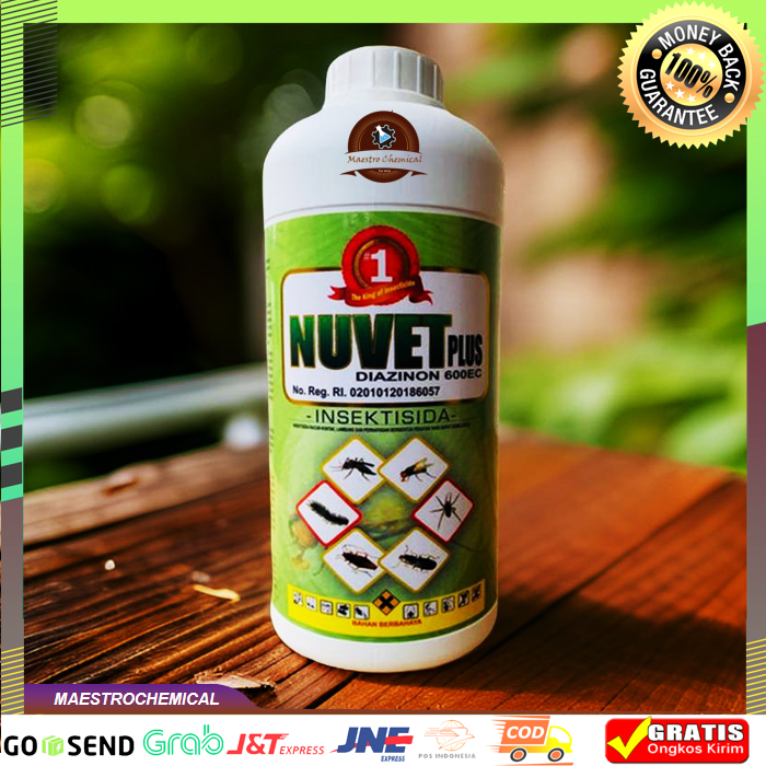 Jual Nuvet Plus 600 EC @ 1 Liter ( obat nyamuk fogging ) | Shopee Indonesia