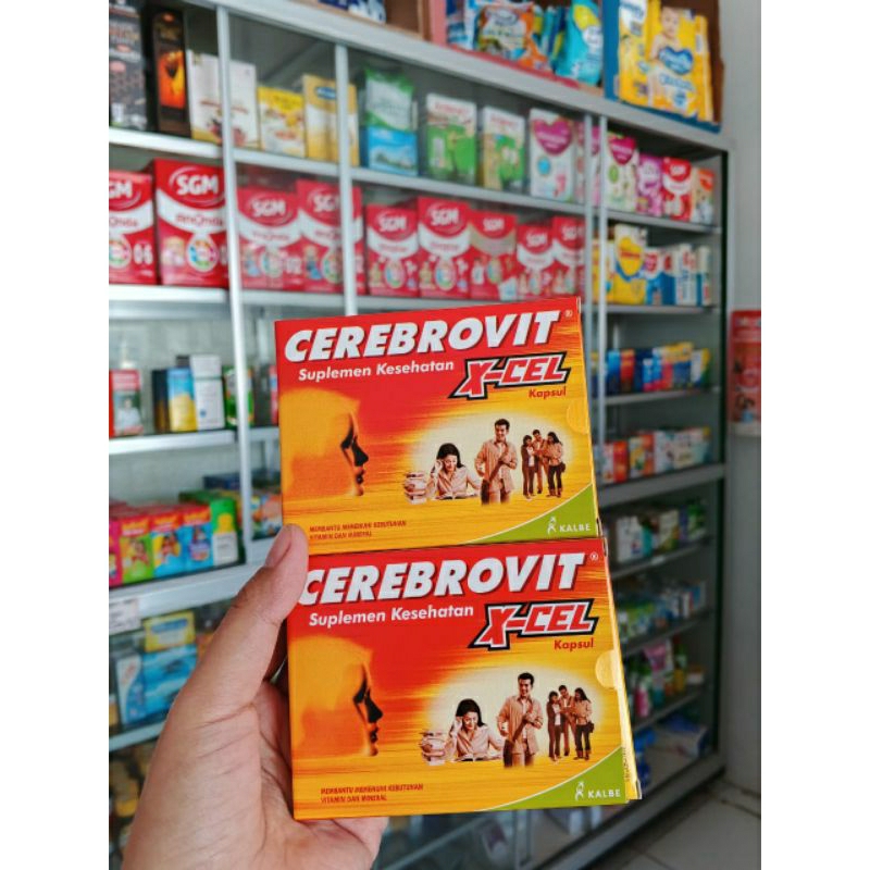 Jual Cerebrovit x-cel suplemen kesehatan | Shopee Indonesia