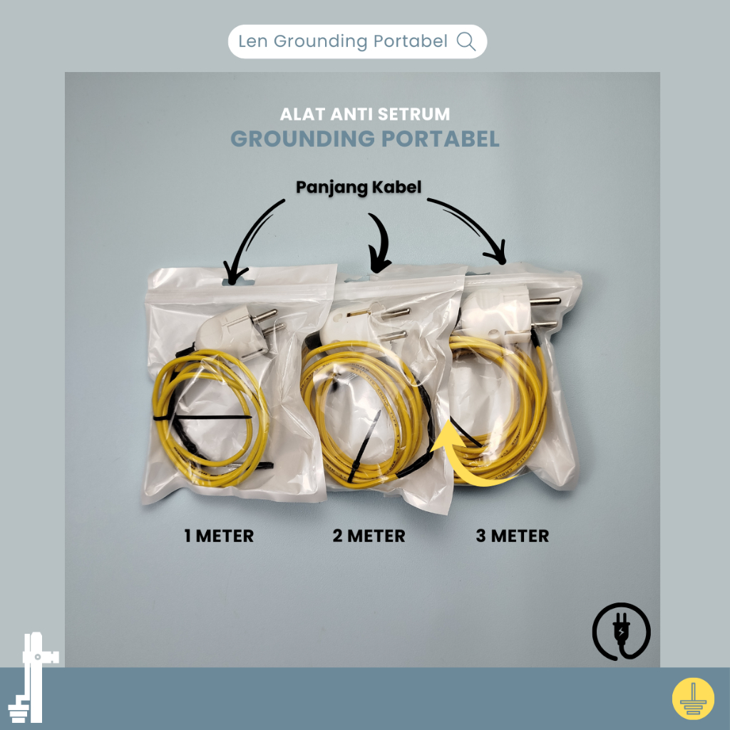 Jual Alat Grounding Portabel pencegah nyeterum elektronil | Shopee ...