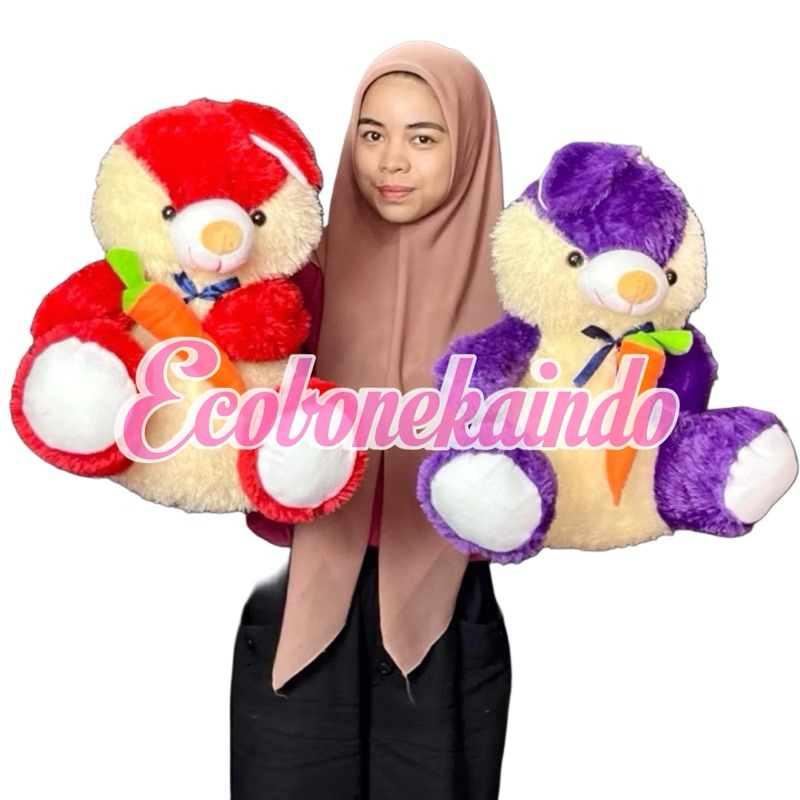 Jual Boneka Kelinci Wortel Murah Ukuran Sedang boneka rabbit hewan ...
