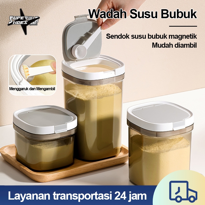 Jual Kotak susu formula bayi kotak penyimpanan makanan tertutup wadah ...