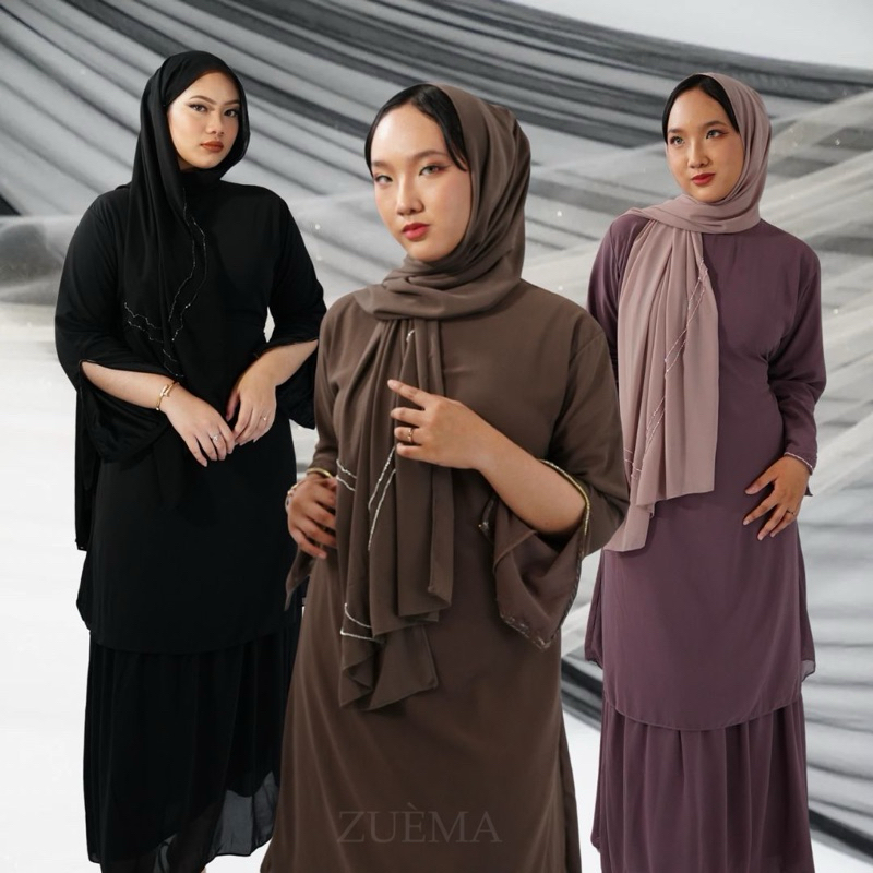 Jual NEW Edition | Raya Collection 2025 set Hijab | Payet Jahit | 6 ...