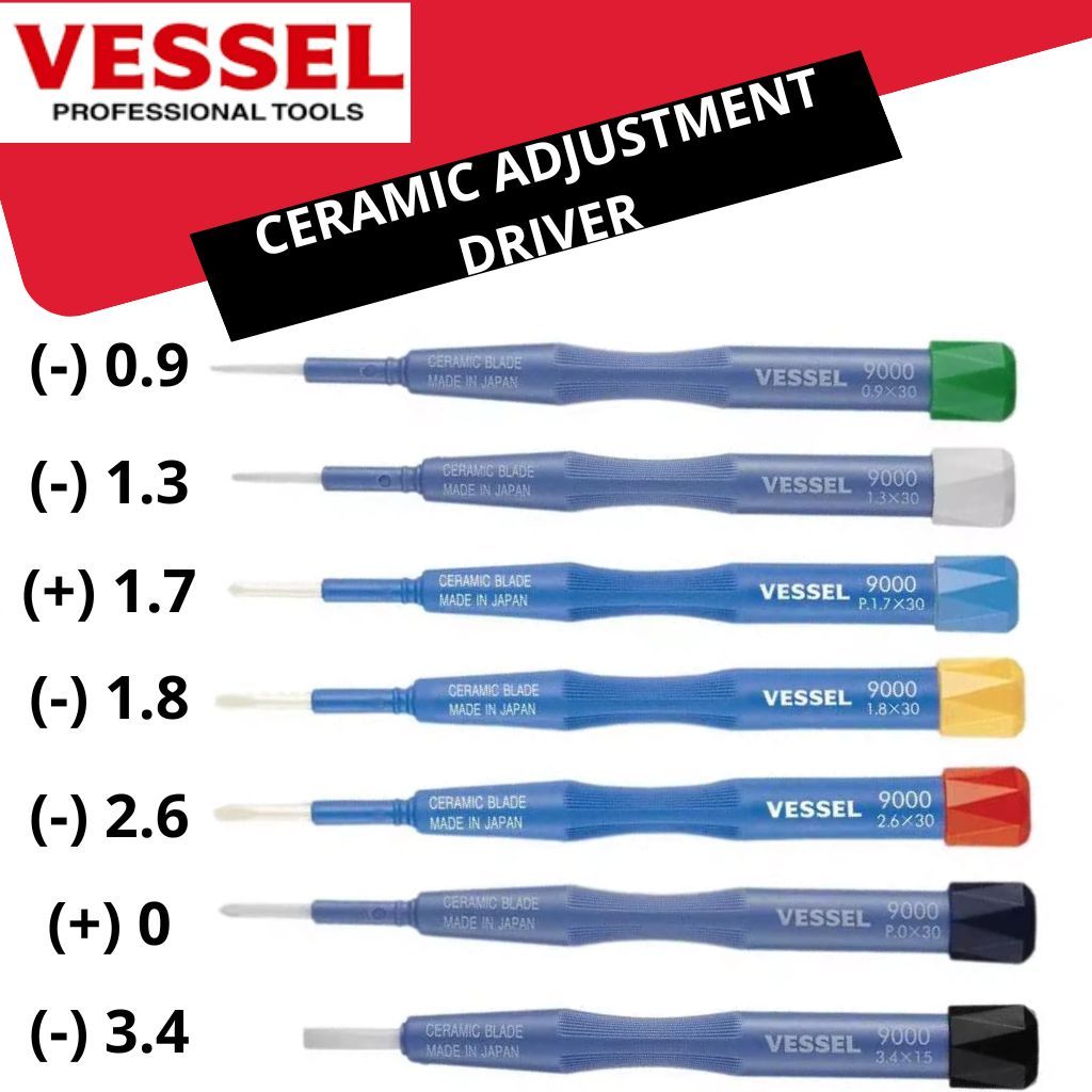 Jual VESSEL Obeng Laptop/ Jam Tangan/ Handphone Ceramic Adjustment ...