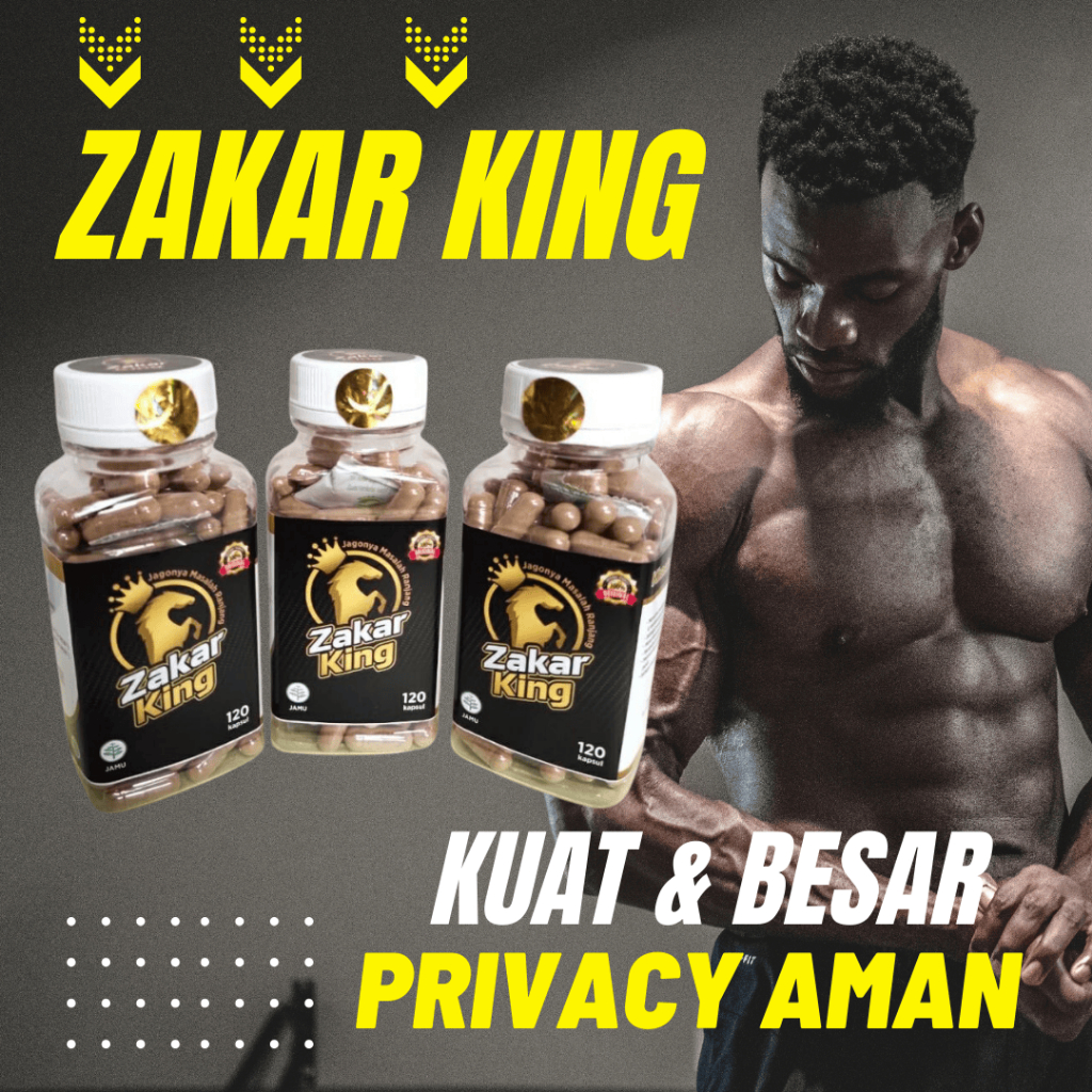 Jual ZAKAR KING: Jamu Herbal Stamina Pria Kuat & Tahan Lama – Original Terbaik untuk Performa ...