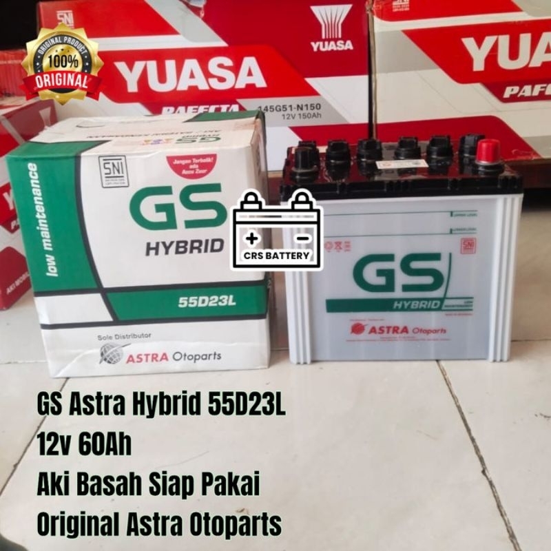 Jual Aki Mobil Toyota Alphard, Velfire, Camry Accu GS Astra Hybrid ...