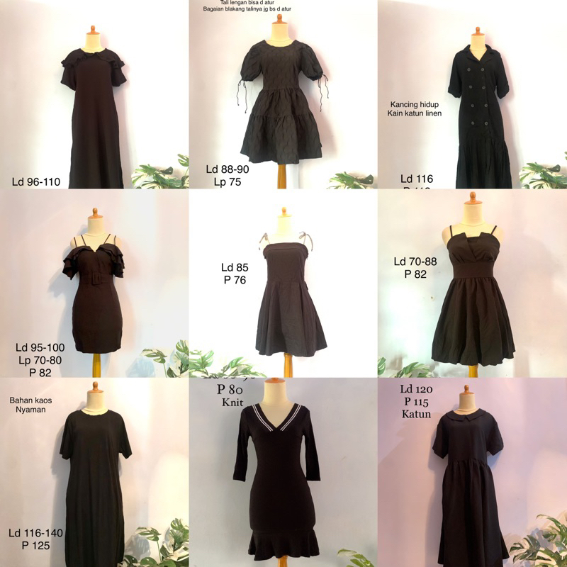 Jual dress hitam tali satu kemben dress pesta | Shopee Indonesia