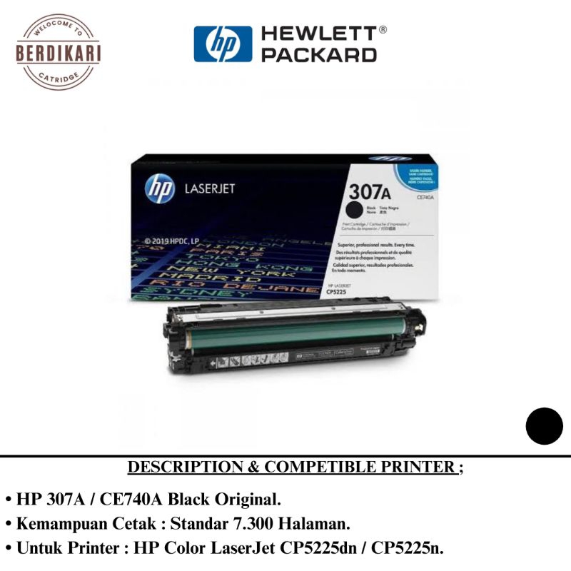 Jual Paketan HP 307A Original Cartridge ( CE740A // CE741A // CE742A ...