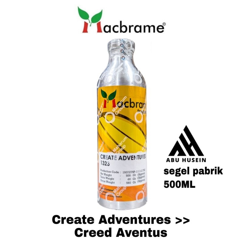 Jual CREATE ADVENTURES // CREED AVENTUS 500ML PRODUK MACBRAME SEGEL ...