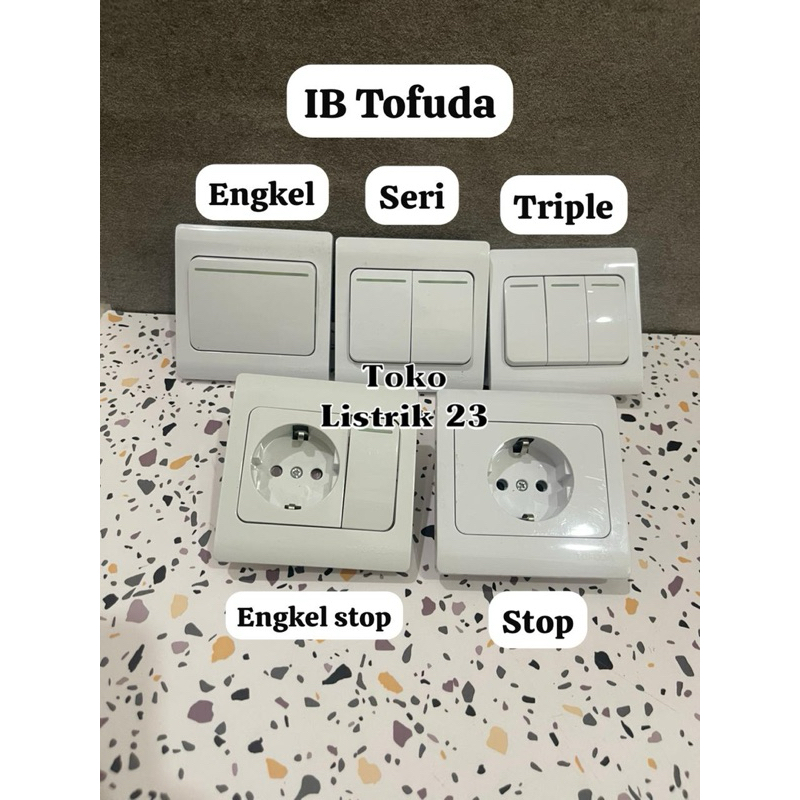 Jual IB TOFUDA engkel, seri, triple, engkel stop, stop model baru ...
