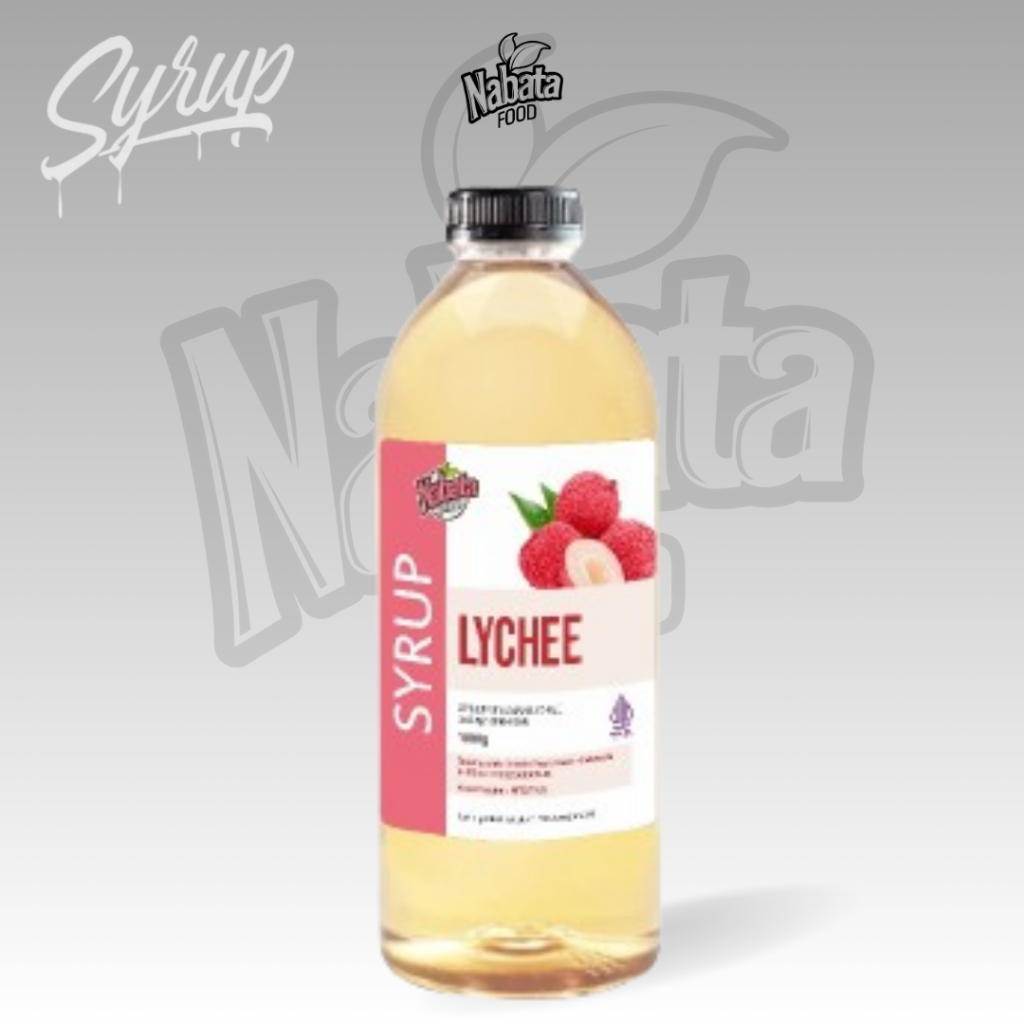 Jual Nabata Drink Sirup Rasa Leci 1 Liter - Syrup Lychee 1000 Ml ...