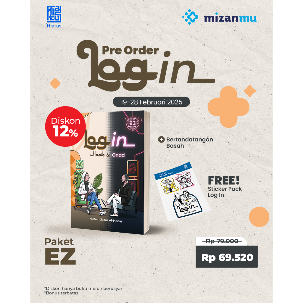 Jual Buku Login + TTD - Husein Ja’far Al-Hadar | Shopee Indonesia
