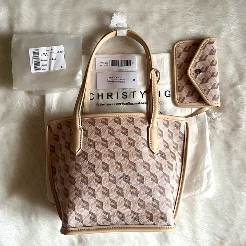 Jual [SOLD] Christy NG Russo Mini Tote Bag / Tas Christy NG Preloved / Russo Bag Preloved ...