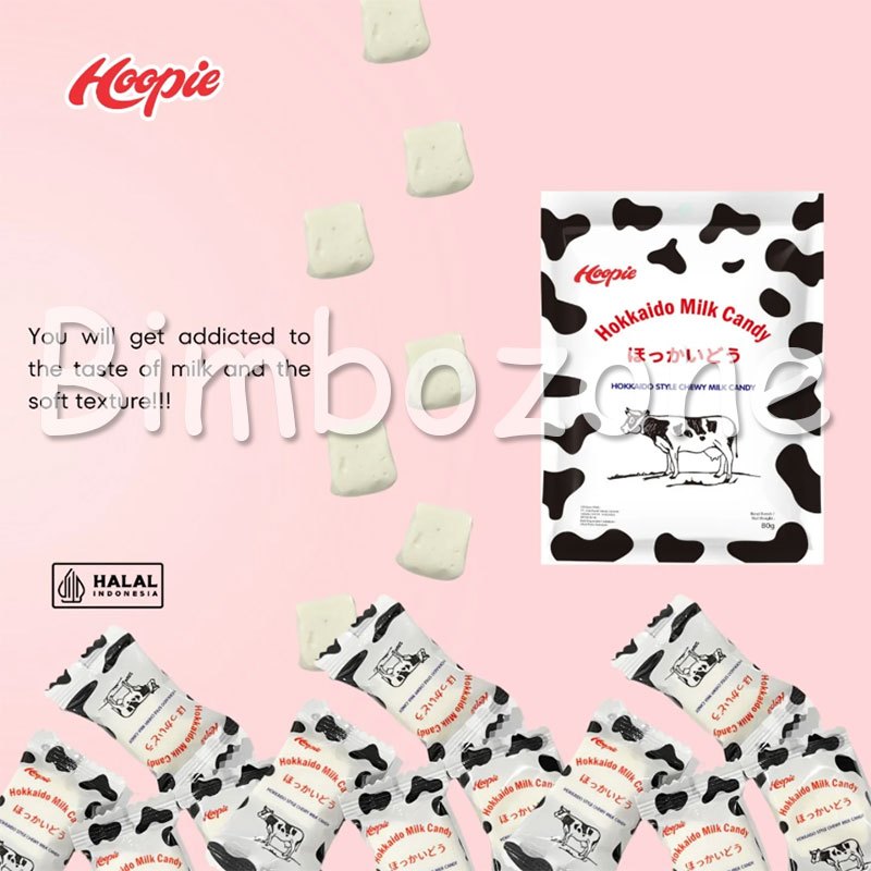 Jual Hoopie HOKKAIDO MILK CANDY 80g Permen Susu Halal Hokkaido Style ...
