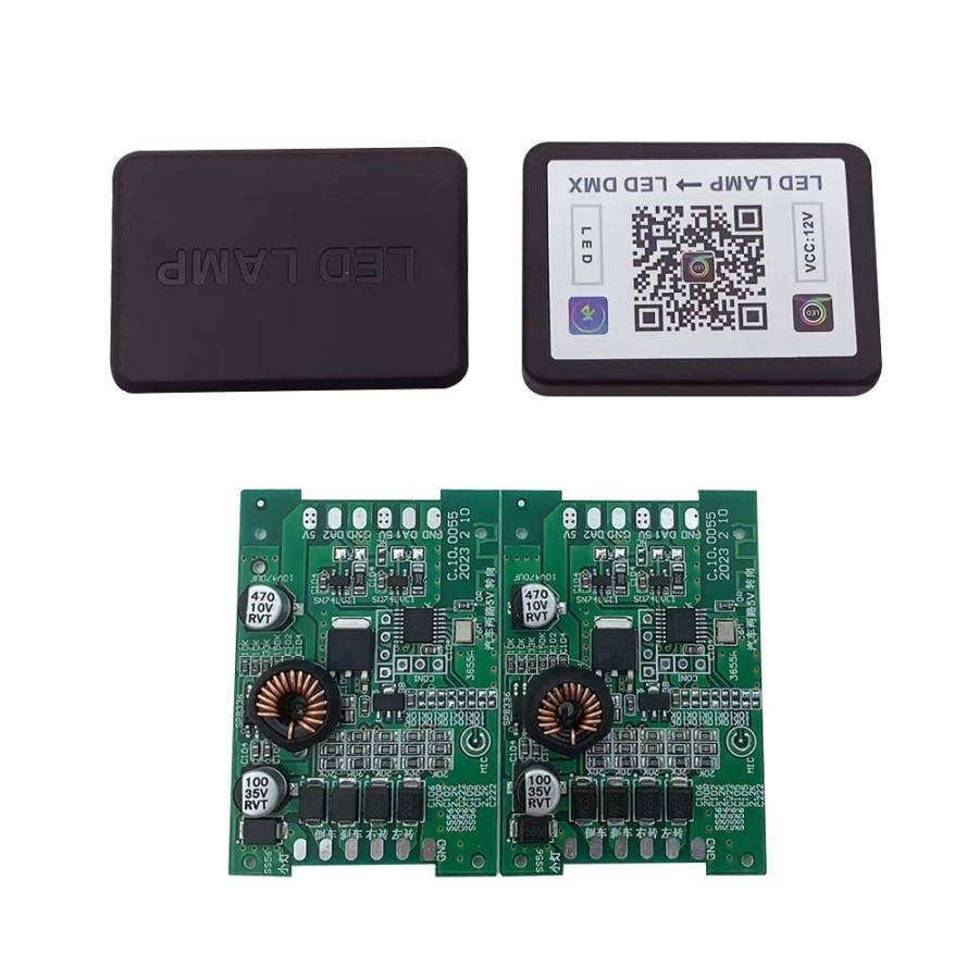 Jual Modul Dmx Rgb Alis Led Strip Ws2812 Ws2811 12volt 24volt Running ...