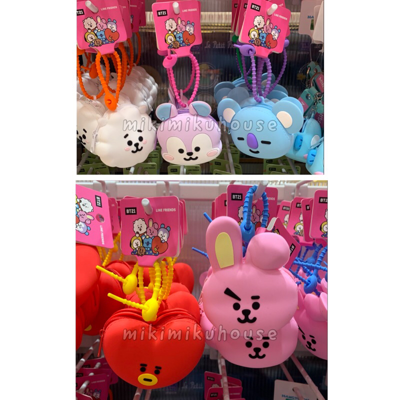 Jual SALE MINISO X BT21 EARPHONE CASE BUDS AIRPOD BLUETOOTH KEYRING ...