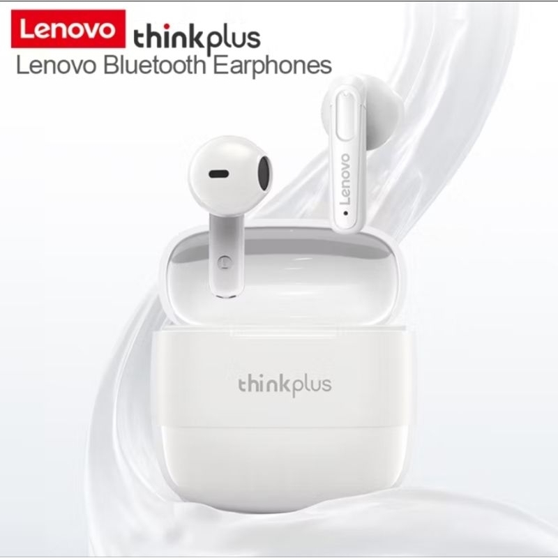 Jual lenovo think plus xt98 tws bluetooth wireless warna putih xt 98 ...