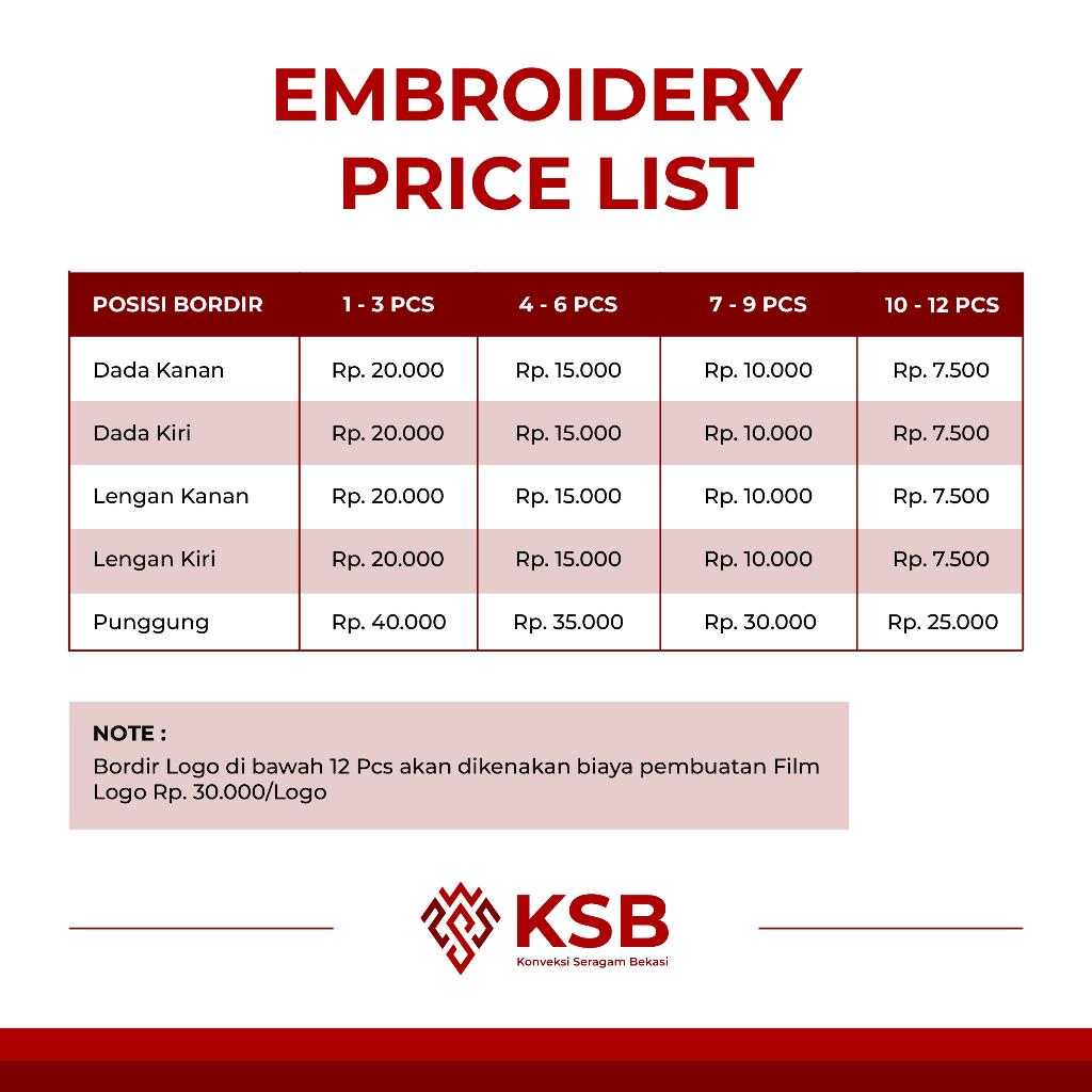 Produk Konveksi Seragam Bekasi | Shopee Indonesia