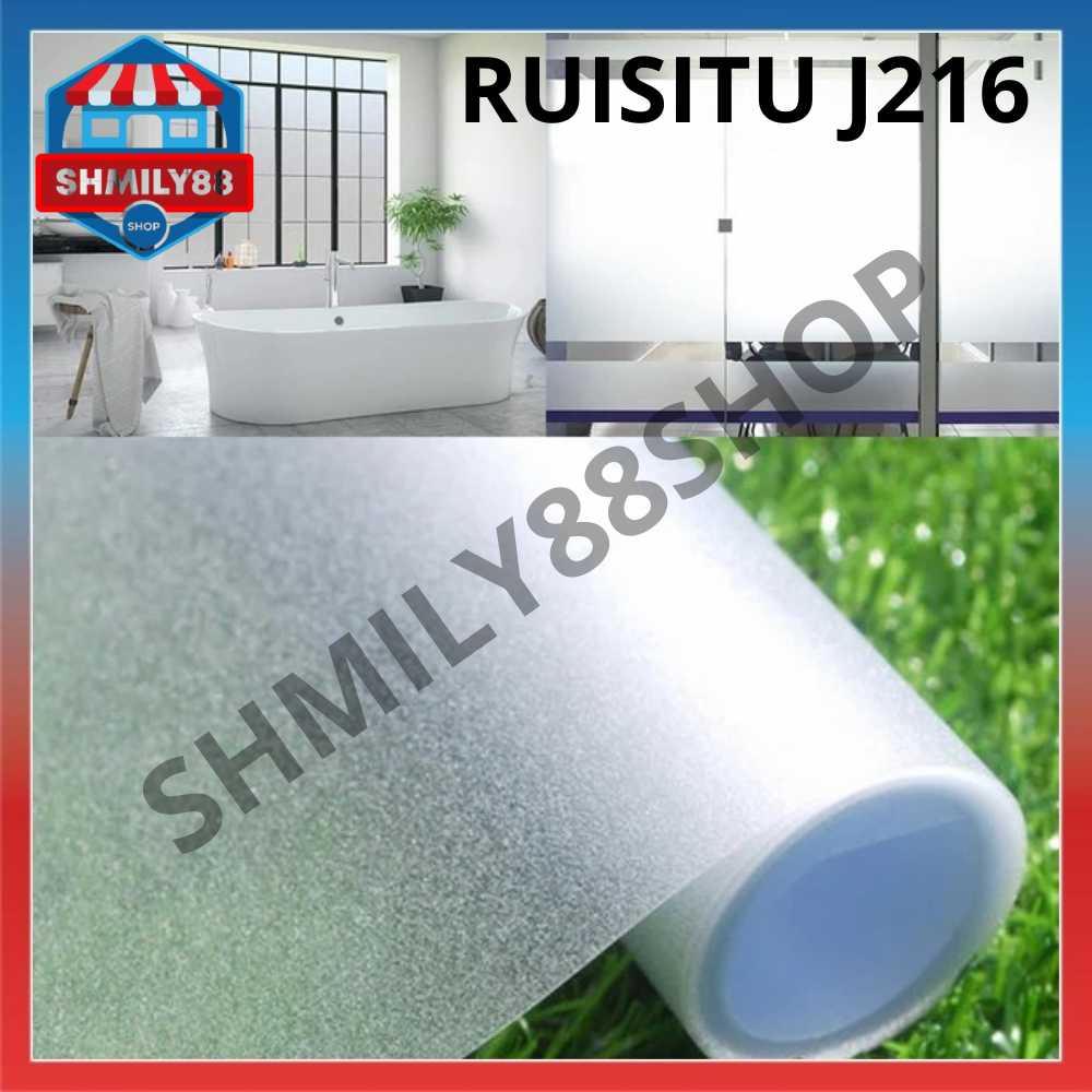 Jual Sticker Kaca Sandblast Buram Jendela Rumah Gedung Ruisitu JT 215 ...