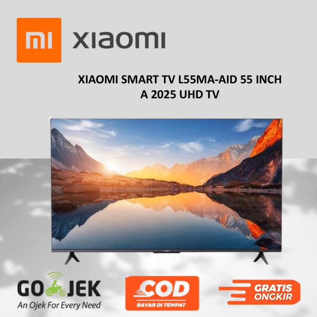 Jual XIAOMI SMART TV L55MA-AID 55 INCH A 2025 UHD TV | Shopee Indonesia