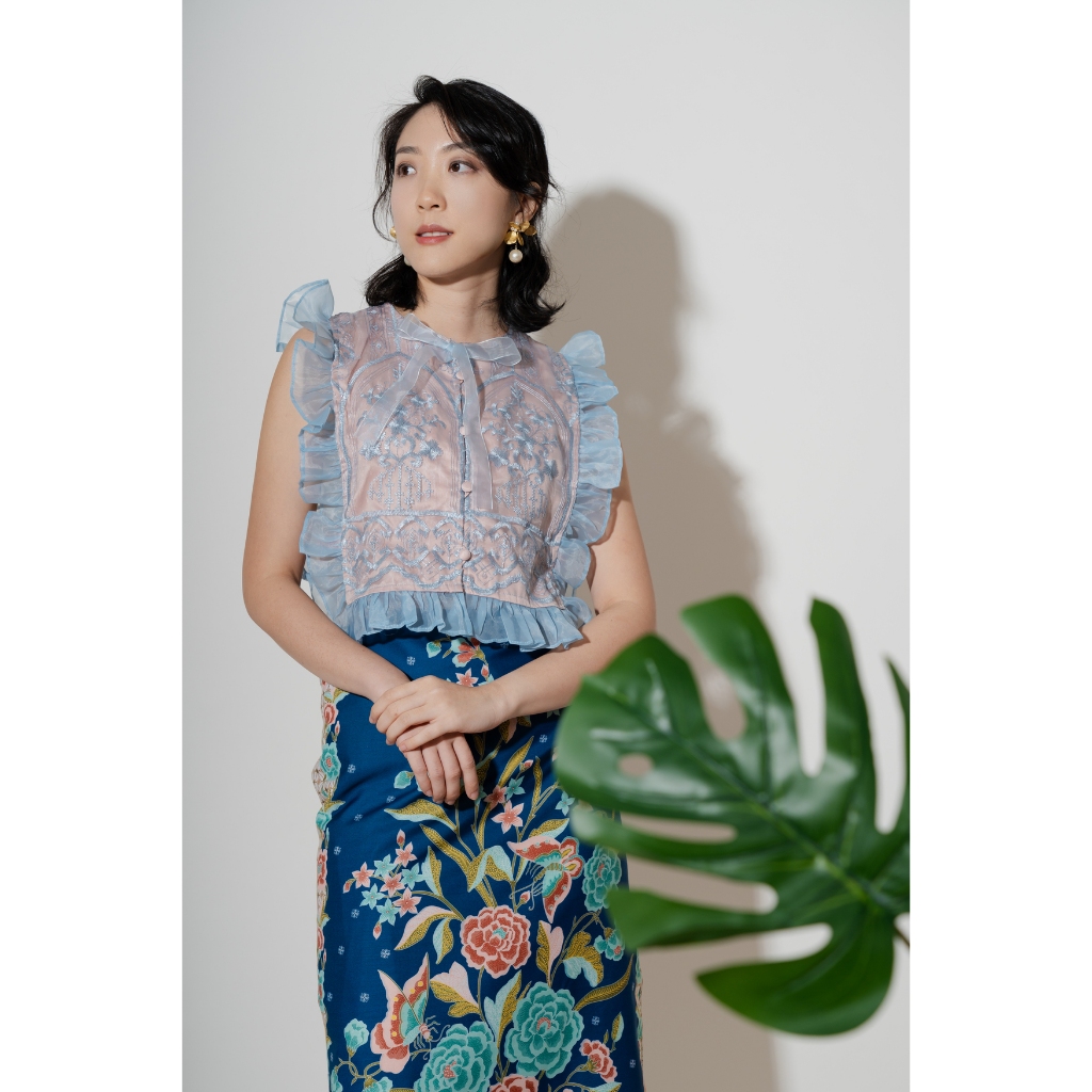 Jual Jolie Clothing Audra Apron / Vest Wanita / Outer Wanita / Baju ...