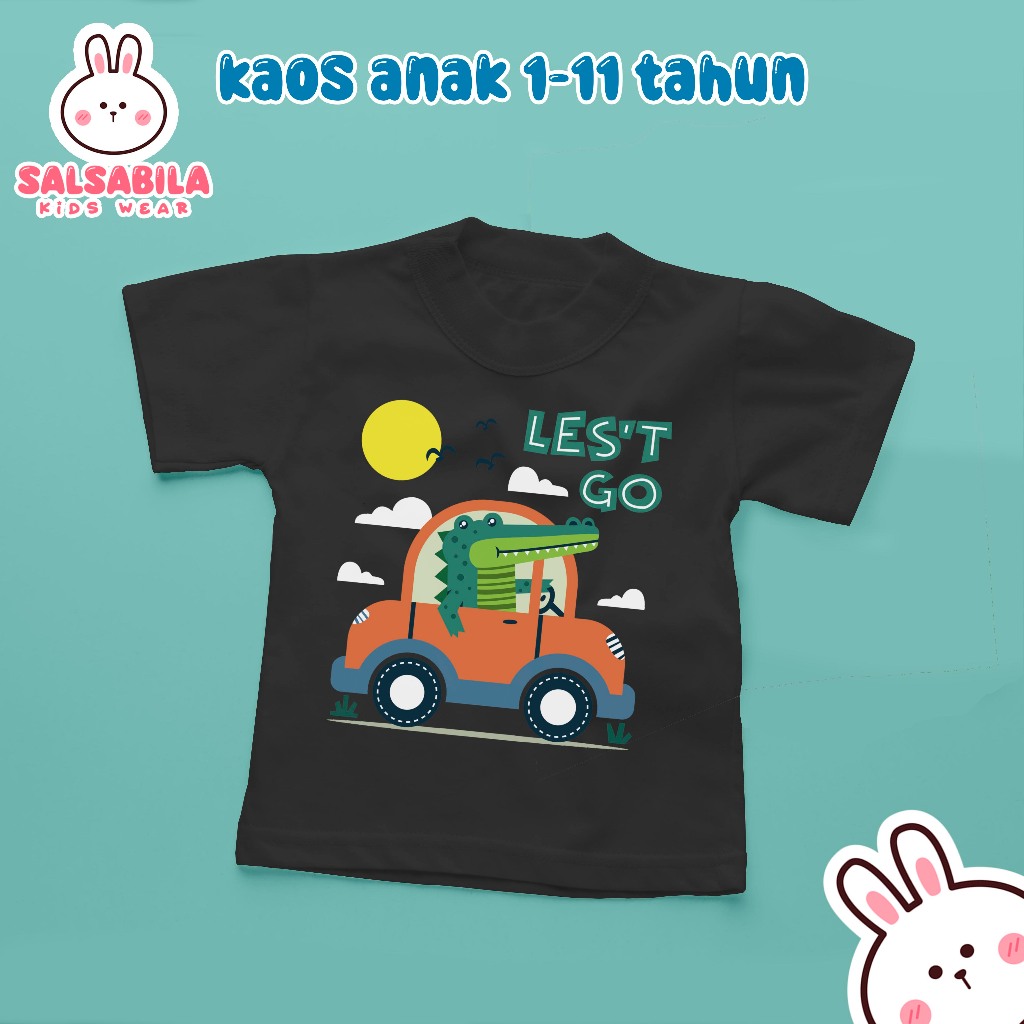 Jual Salsabila kids Wears Baju Kaos Distro Anak Laki laki Premium Umur ...