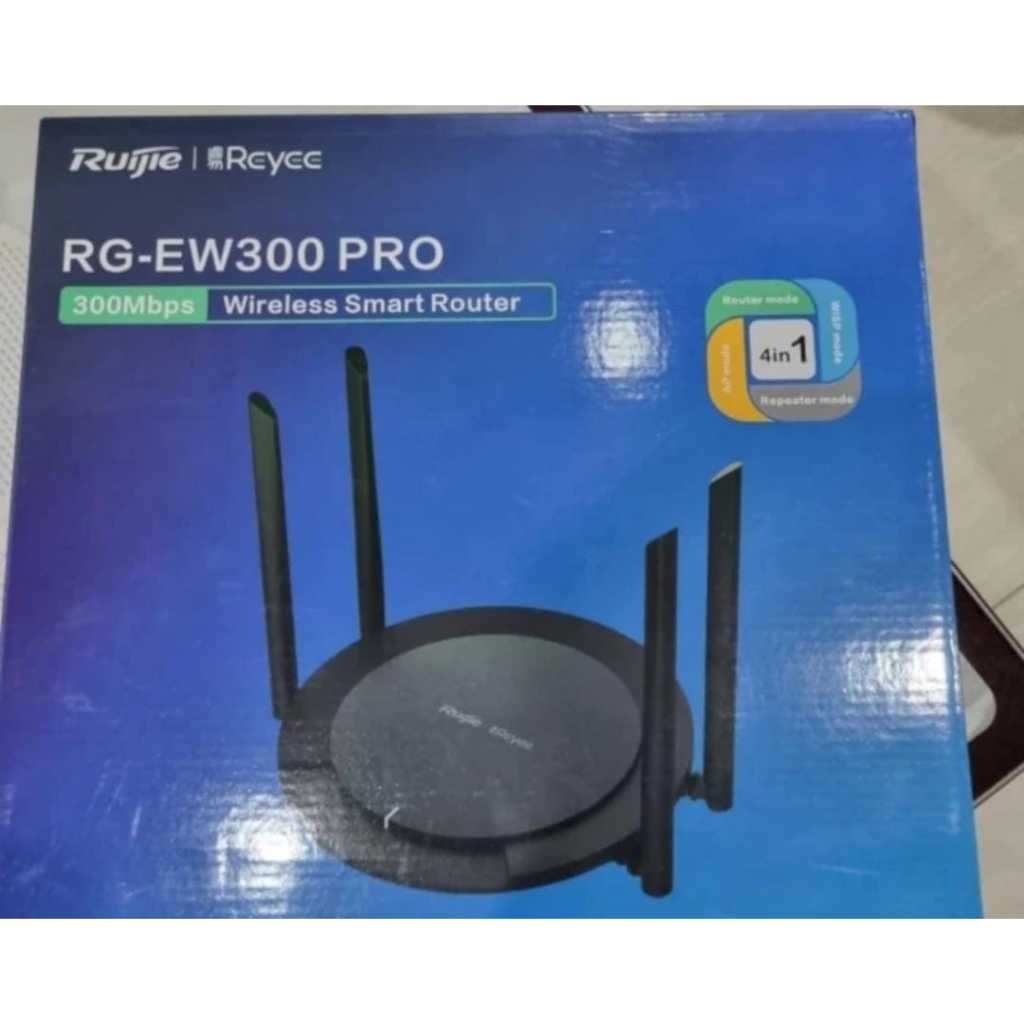 Jual Router Ruijie RG-EW300 Pro 300 mbps smart router wireless extender wifi n300 5dbi fem ...
