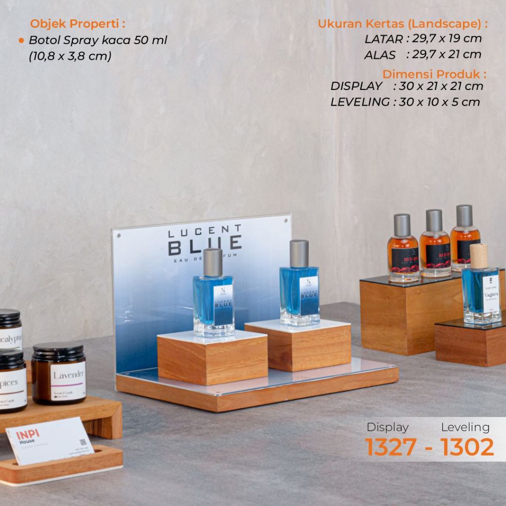 Jual Display Podium Landscape Background Large Parfum Series ...