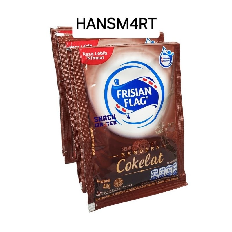 Jual Susu Kental Manis Frisian Flag Coklat Kemasan Renceng 38g / Susu ...