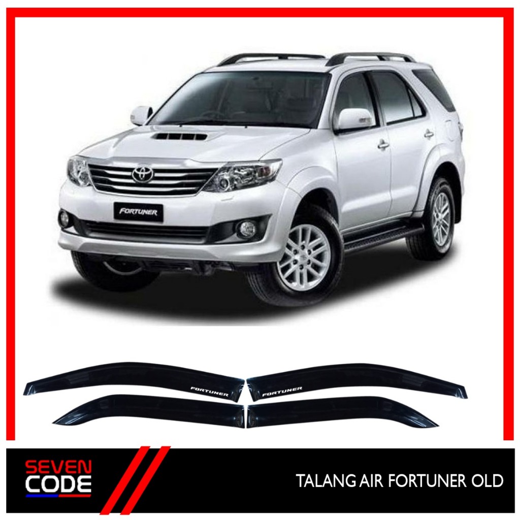Jual TALANG AIR FORTUNER LAMA HITAM SIDE VISOR FORTUNER 2005-2015 HITAM | Shopee Indonesia