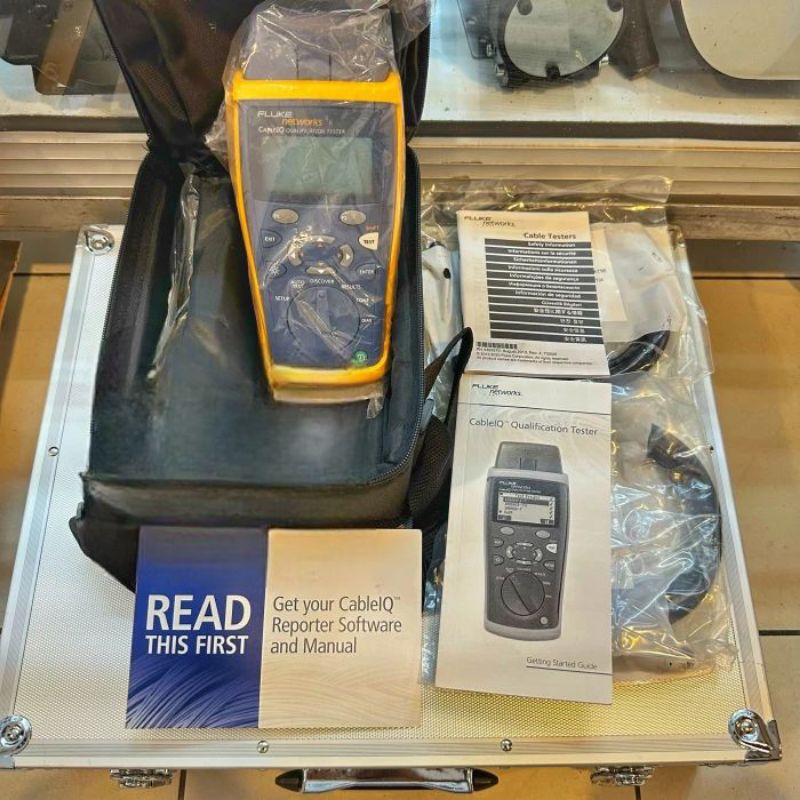 Jual Fluke Networks CIQ-100 CableIQ Qualification Tester CIQ100 LAN ...