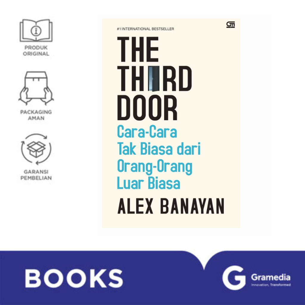 Jual Gramedia Yogya - The Third Door: Cara-Cara Tak Biasa dari Orang ...