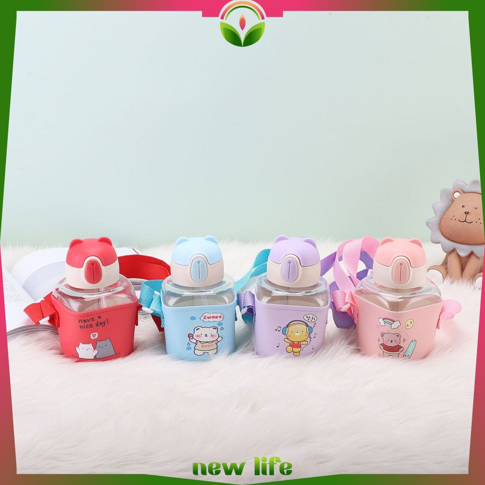 Jual Tempat Minum Anak TK Karakter 600ML / Botol Air Minum dengan Sedotan / Bottle Minum Kids ...