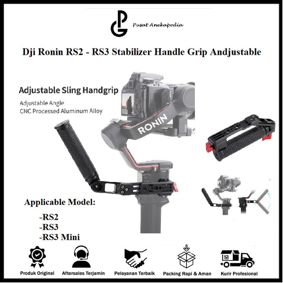 Jual Dji Ronin RS2 - RS3 Stabilizer Handle Grip Andjustable - Lifting ...