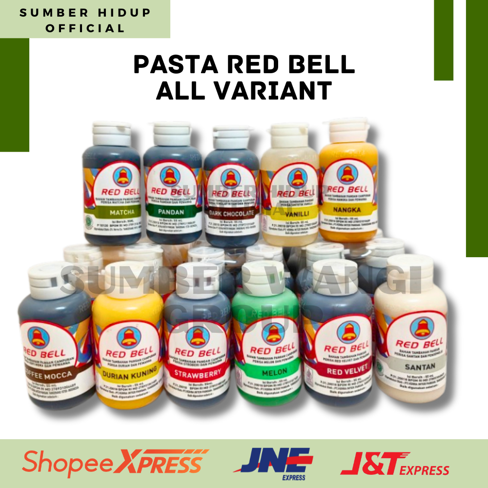 Jual PASTA RED BELL / REDBELL PERISA PASTA 55 ML | Shopee Indonesia