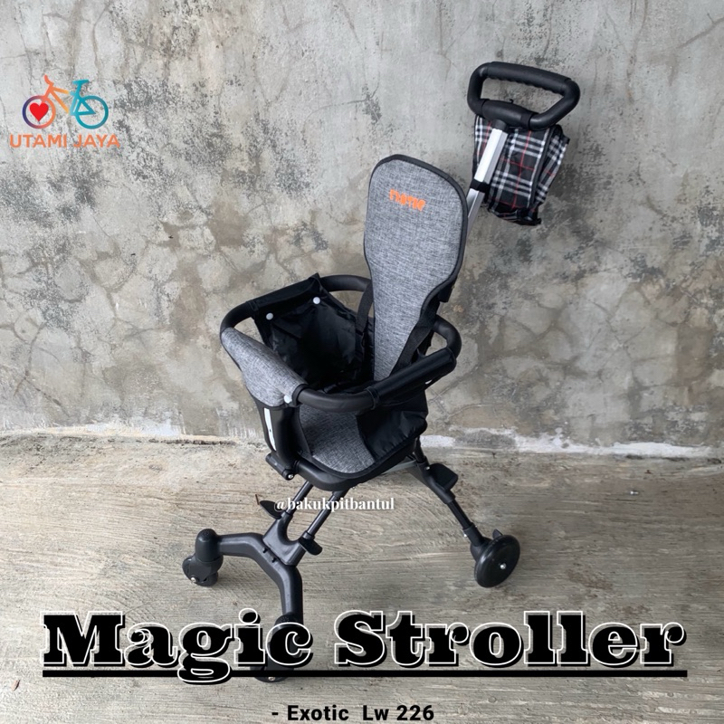Jual magic stroller exotic Lw 226 | Stroler Traveling | Stroler jalan ...
