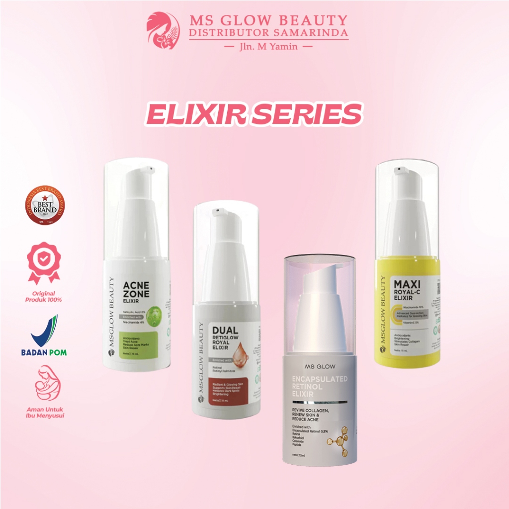 Jual Elixir Booster Serum - MSGLOWSAMARINDA OFFICIAL | Shopee Indonesia
