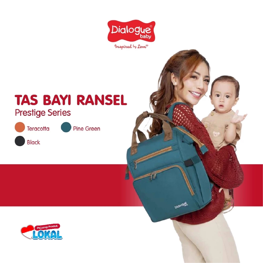 Jual DIALOGUE BABY Tas Bayi Ransel 4 in 1 Prestige Series | Shopee ...